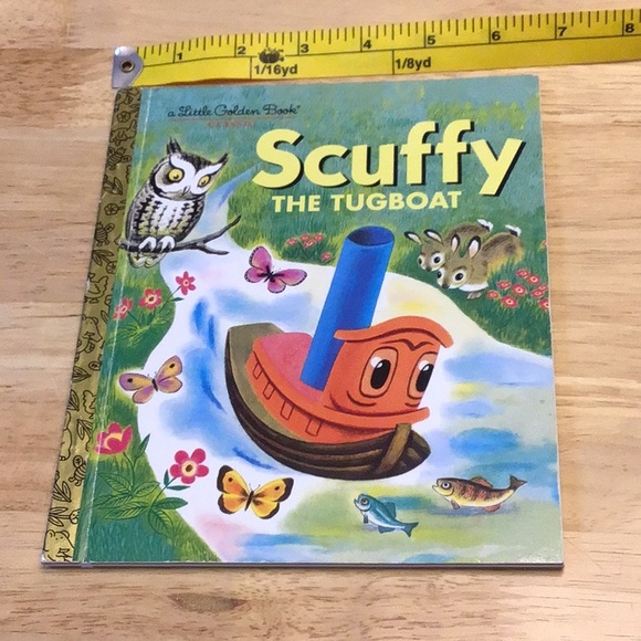 Little Golden Books | Toys | 200 A Little Golden Book Scruffy The ...